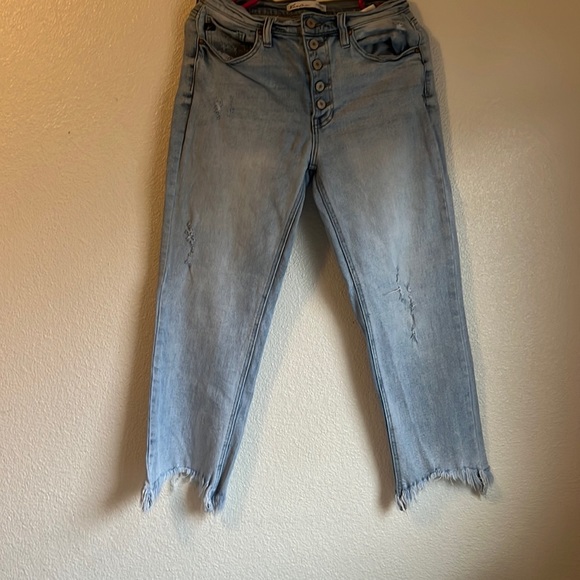 KanCan | Jeans | Light Blue Mom Jeans Brand Kancan Slightly Ripped ...